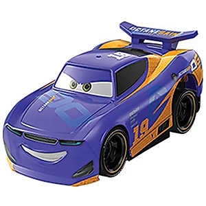 Disney Cars Toys Turbo Racers Assortment, Movie Character Vehicles, Pump Spoiler and Race, No Batteries for Endless Play, Ages 3 and up