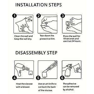 ULUPJ Wall Hooks Adhesive, Coat Hooks, Stainless Steel Waterproof Heavy Duty Square Base Robe & Towel Hooks for Bathroom and Kitchen, Hooks for Wall no Damage, Easy Installation (Brushed, 2 Pack)