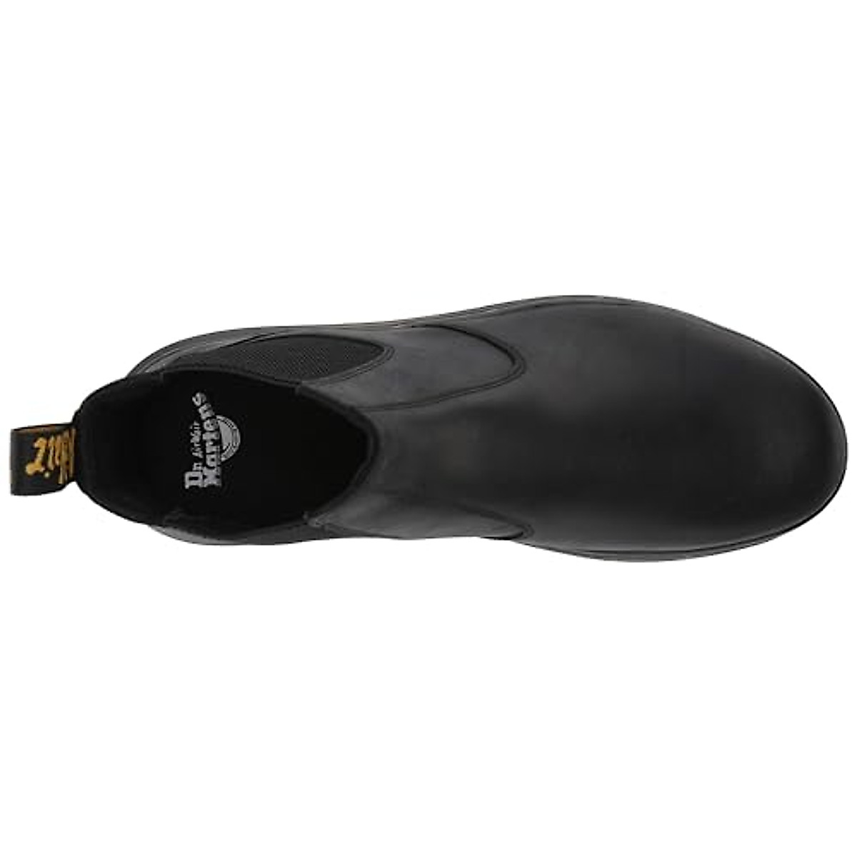 Dr. Martens Unisex Embury Chelsea Boot, Black Wyoming, 6 Women/5 Men