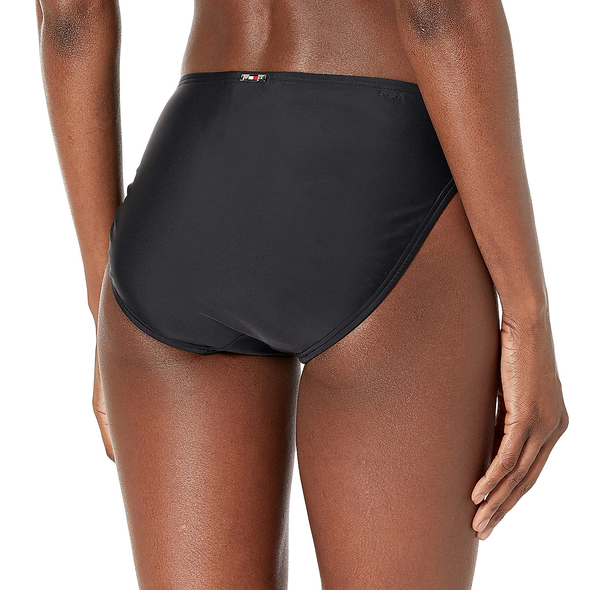 Tommy Hilfiger Women's Standard Classic Bikini Bottom, Black, Medium