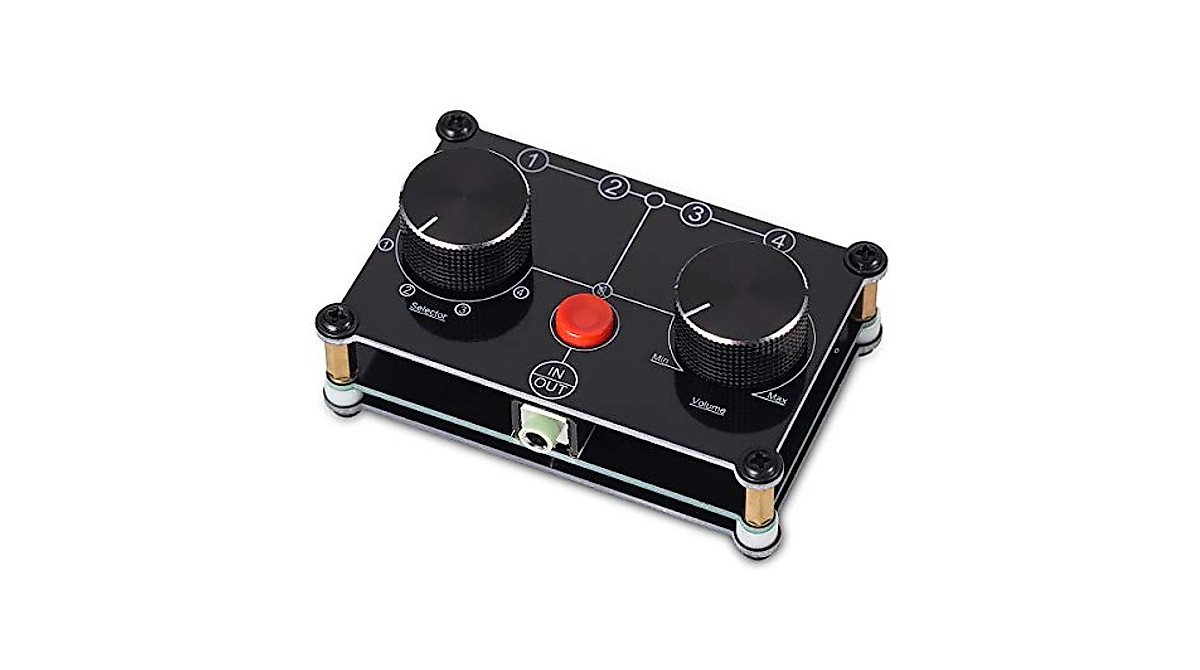 Little Bear MC104 4-Way Mini Audio Switcher