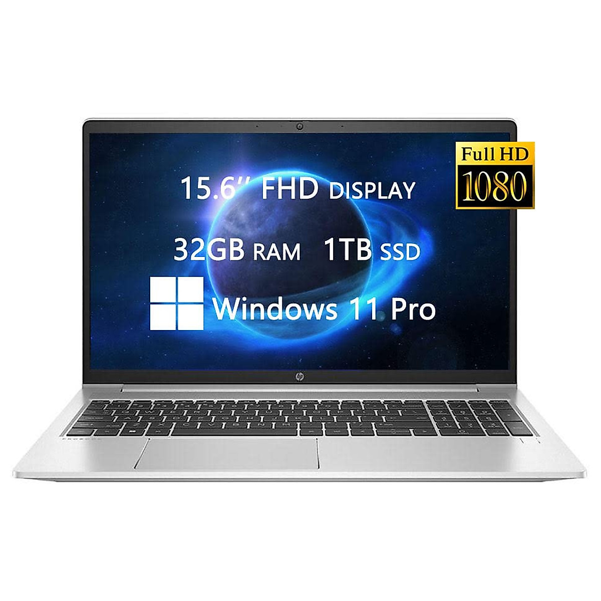 2022 Newest Upgraded HP ProBook 450 G8 Laptops for Business and Professionals, 15.6 inch FHD Computer, Intel Core i5 1135G7, 32GB RAM, 1TB SSD, Backlit Keyboard, Windows 11 Pro, ROKC HDMI Cable
