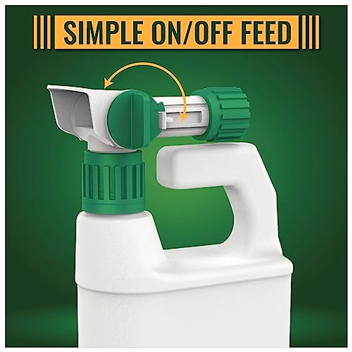 Refillable Hose-End Sprayer with 32oz Bottle, 20 to 1 Ratio, Garden Hose Fertilizer Dispenser, Easy to Use, Lawn Sprayer, Garden Sprayer, and More (Trifecta Natural: 32oz Hose Sprayer with Bottle)