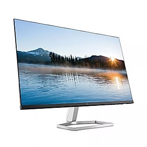 HP 27" IPS Diagonal FHD (1920 x 1080) Anti-Glare Computer Monitor | AMD FreeSync | Low Blue Light Mode | HDMI DisplayPort | 178° Height Adjustable | with High Speed HDMI Cable Bundle