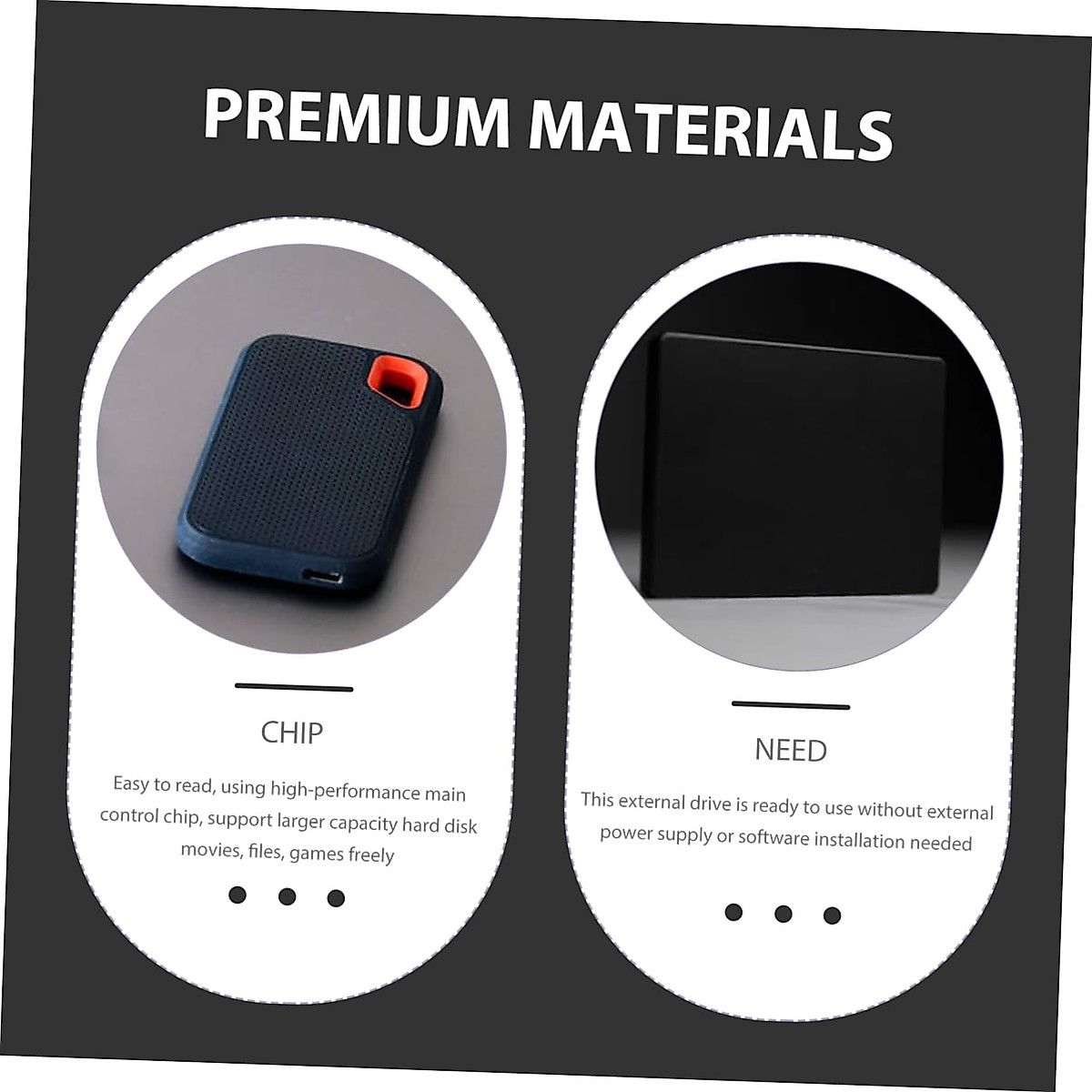 KONTONTY 1pc SSD Solid State Drive USB Hard Drive Portable HDD External Portable Hard Drive External HDD 64G Hard Drive HDD Hard Disk Durable Hard Drive Durable HDD USB Mobile Hard Disk