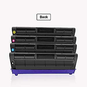 4 Colors Compatible Toner Cartridges Print Cartridges M C250 P C300 P C301 C250H C300W High Capacity 6900 Pages for Black & 6300 Pages for CMY TOPRINT for Ricoh M C250FW, M C250FWB, P C300W, P C301W