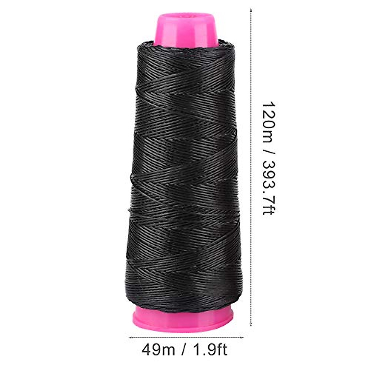 110m Outdoor Bow String, Polyester Bowstring Recurve Bow Material Thread String for Bows Archery Accessory(Black)