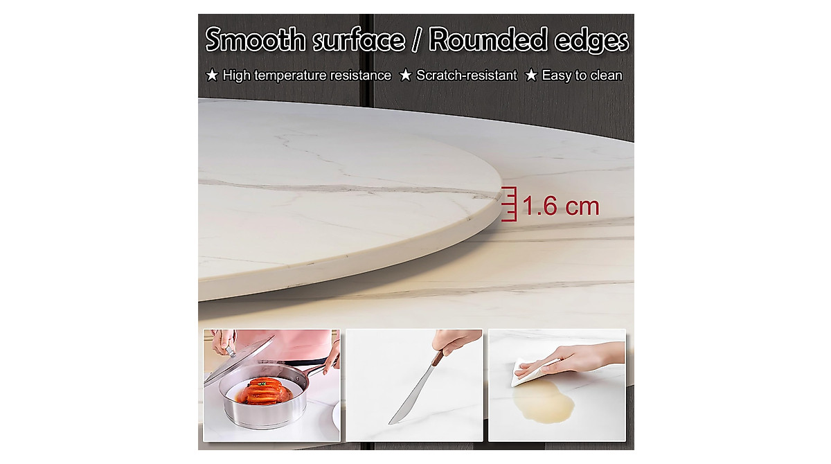 Wooden Rotating Plate: Enhance Your Dining Experience