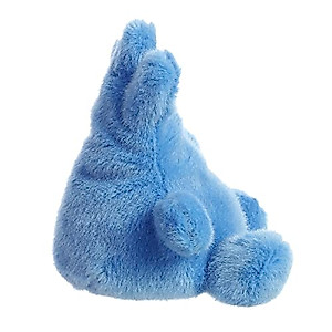 Aurora® Adorable Palm Pals™ Zeke Monster™ Stuffed Animal - Pocket-Sized Fun - On-The-Go Play - Blue 5 Inches