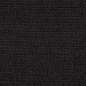 60" Black Colored Burlap by The Yard