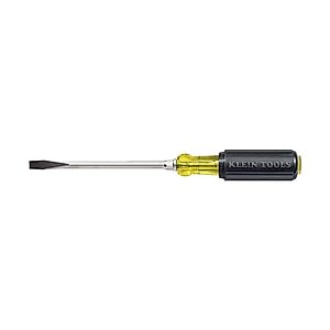 Klein Tools 85077 Screwdriver Set, Made in USA, Multi-Application Screwdriver Kit with Cushion-Grip Handles and Tip-Ident, 7-Piece