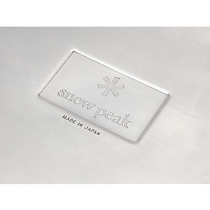 Snow Peak Pack & Carry (M) Fireplace - Made of Durable Stainless Steel - 13.75 x 13.75 x 9.75 in