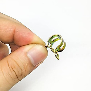 02-040 Hose Clamps For Oregon Part Replace 1/4" & 3/16" Fuel Lines (10 Pack)