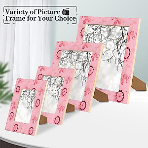 POFATO Red Sunflower Flower 4x6 Picture Frame Wood Photo Frame for Tabletop Display Wall Mount Picture Frame Display 4x 6 Inch Photo Wall Decor Home Gift Frames