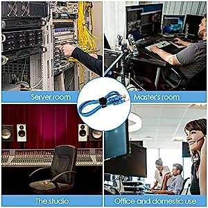 120PCS Reusable Cable Ties Black Cable Management Cord Organizer 6 Inch Wire Straps for Home Office Data Centers USB Desk Electronics Accessories Organizing