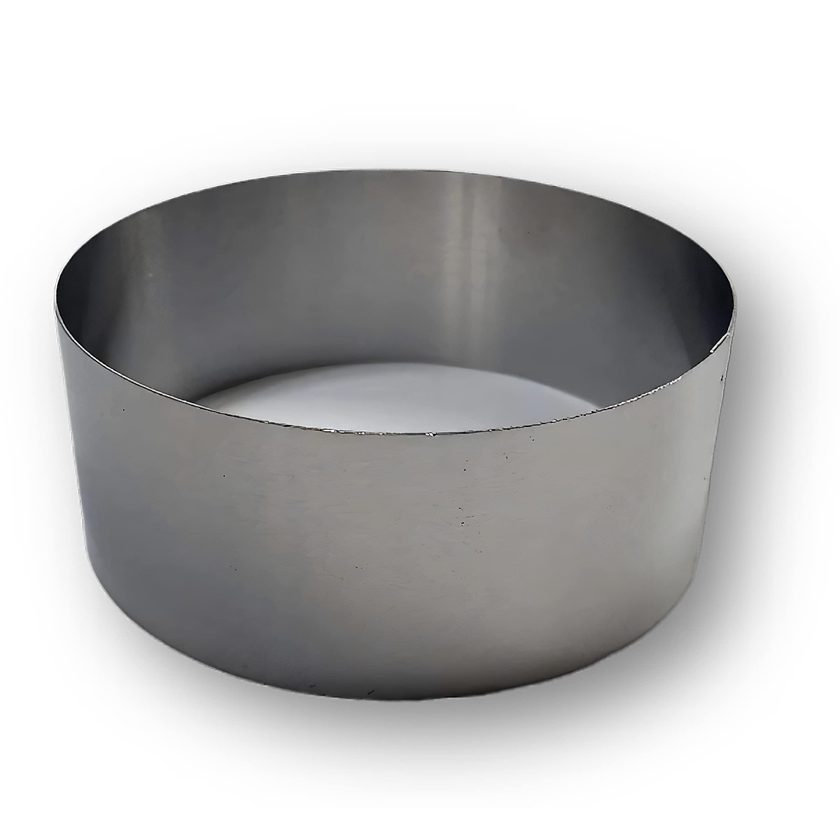 Aluminum Cake Ring, 4 Sets, 3 1/6 inches (8cm) Diameter, 1 1/2 Inches (4cm) Height. (Standard)