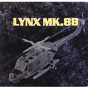 RoofWorld 1/72 Scale Military Fighter Helicopter，German Navy Lynx MK88 Lynx Helicopter Aircraft Model Toy for Collection Gift