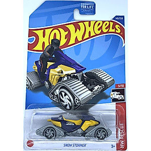 Hot Wheels 2022 - Snow Stormer - HW Rescue 3/10 [Purple] 145/250