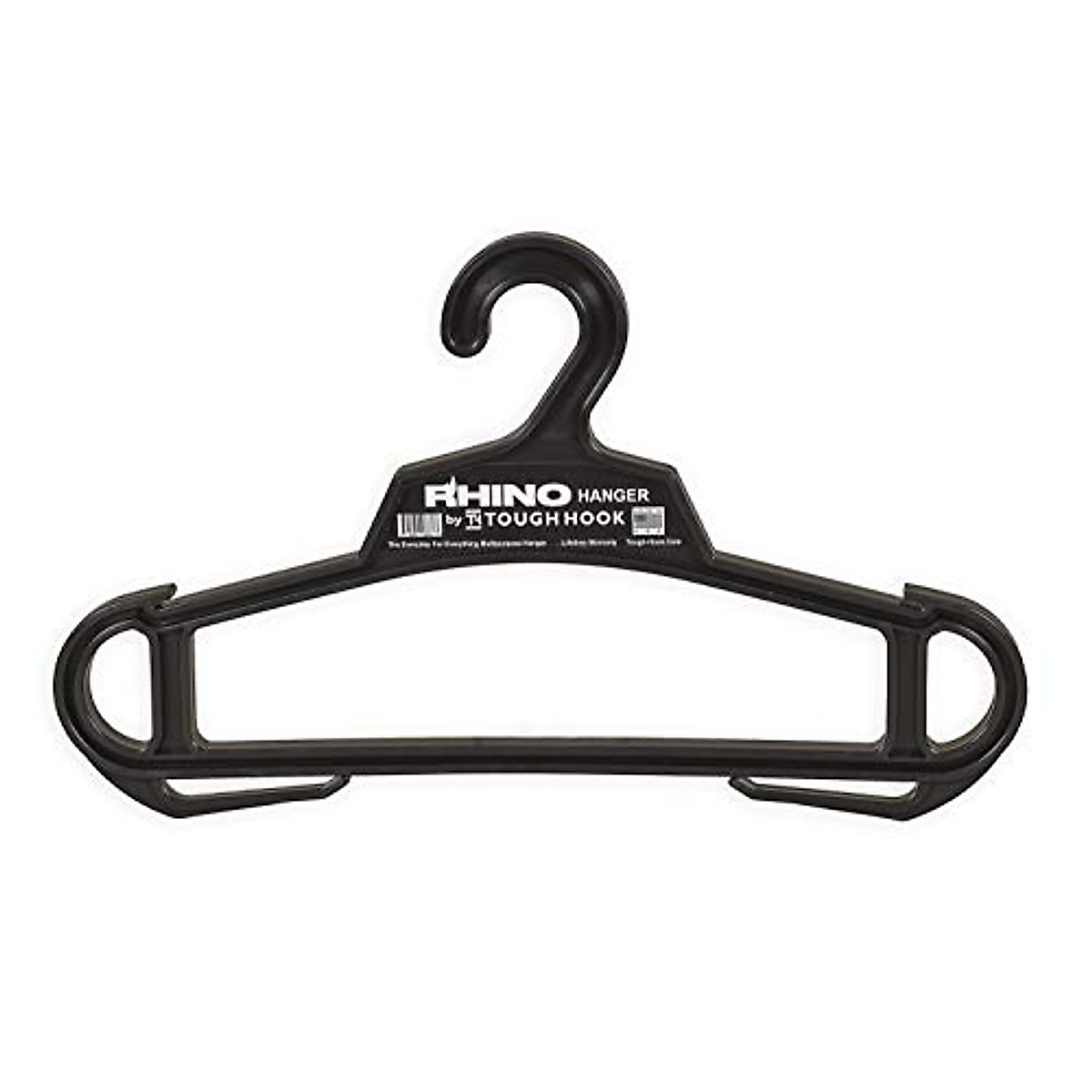 Rhino Hanger | The Everyday for Everything Hanger |USA Made | 200 lb Load Capacity | Premium Military Grade X-Large Heavy Duty Standard Hanger | Unbreakable Multipurpose | Suit Hangers