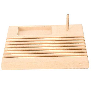 Wooden Quilting Ruler Rack DIY Spool Holder Rack Storage Organizer Sewing Tool for Knitting and Crafts DIY Sewing