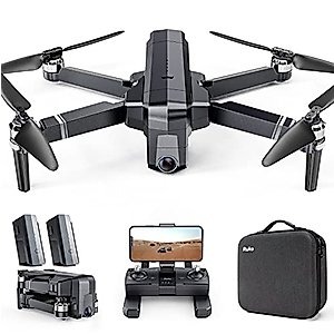 Ruko F11PRO Drones with Camera for Adults 4K UHD Camera 60 Mins Flight Time with GPS Auto Return Home Brushless Motor-Black（with Carrying Case）
