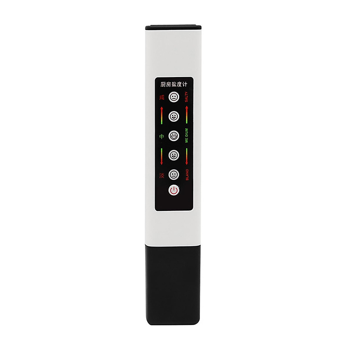 XROLAND Food Salinity Tester Meter Detector, Salinity Electronic Meter Tester, LED Display Salinity Meter Kitchen Supply, Size:Approx.155x29x14mm