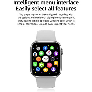 2021 Newest T500+pro Smart Watch 1.75 Full Touch Screen Series 6 Waterproof Sports Smart Bracelet with Rotation Button t500+pro