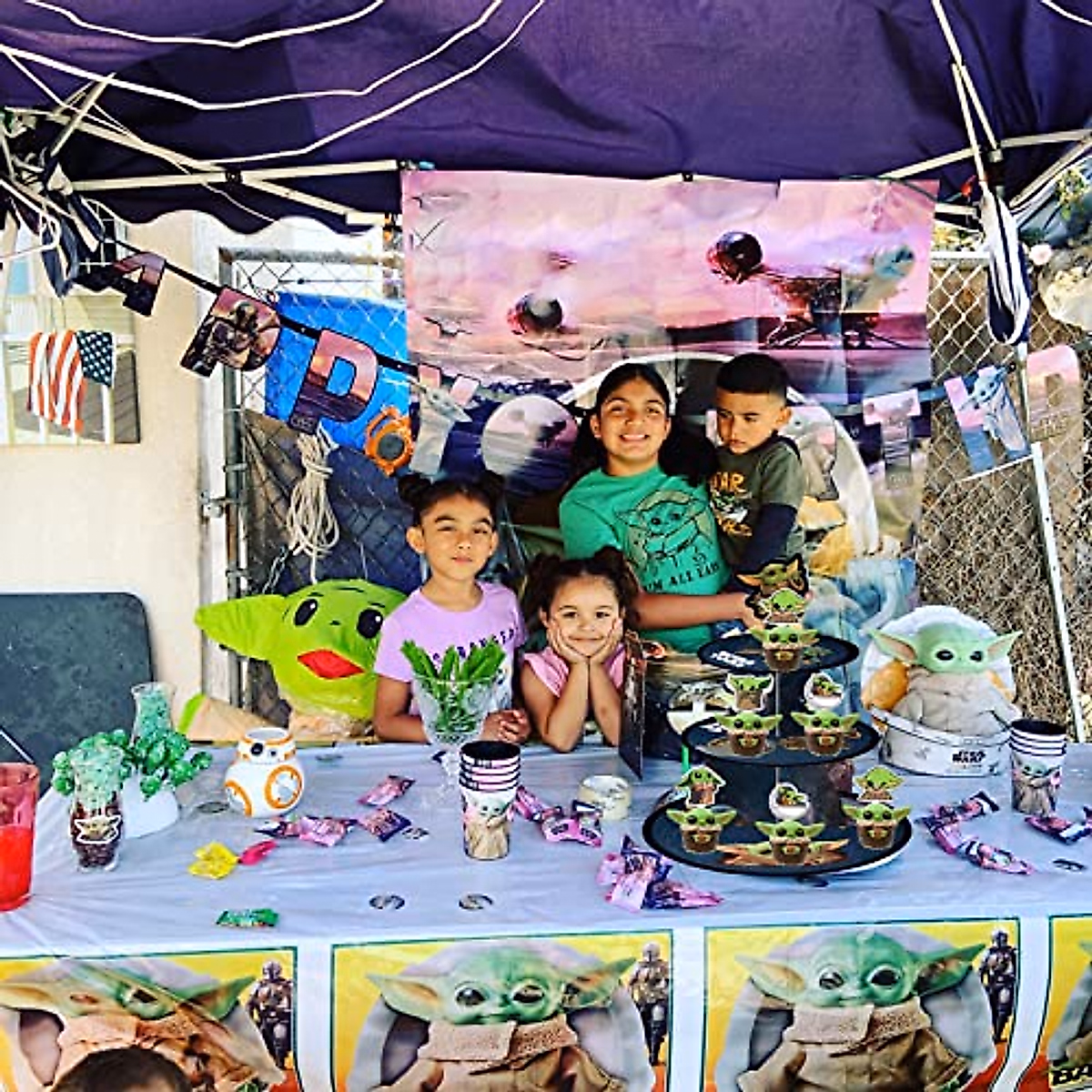 Yoda Cake Stand Movie 3 Space Retro Cake Stand for Party Supplies