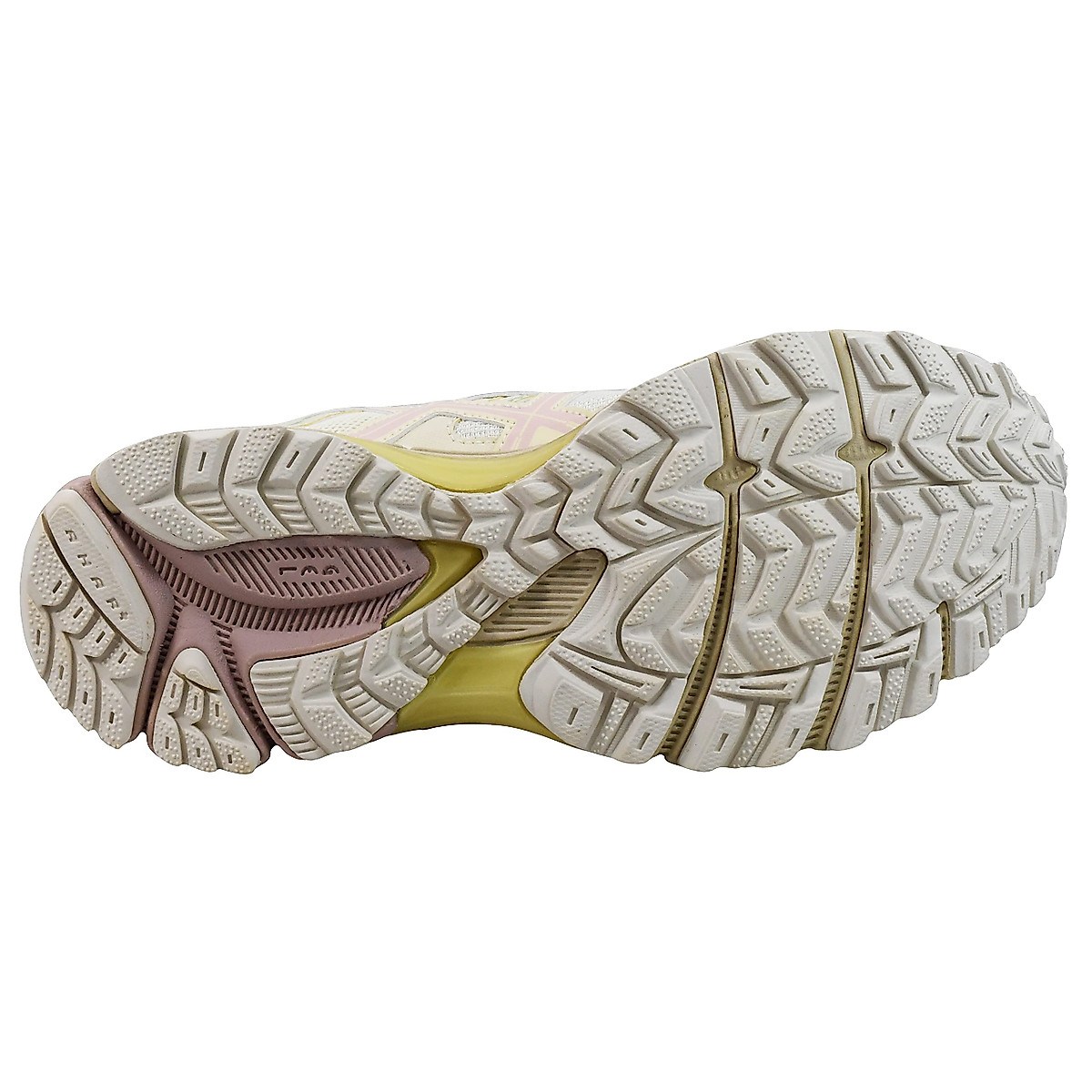 ASICS Women's Gel-Kahana 8 Running Shoe, Cream/Ginger Peach, 9 B