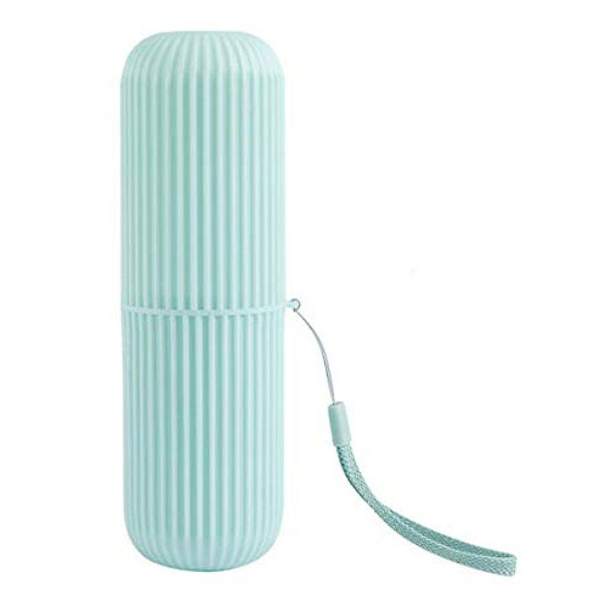 WOIWO 2PCS Creative Simple Travel Toiletry Cup Outdoor Portable Plastic Capsule Toiletry Cup Toothbrush Toothpaste Set storage Box
