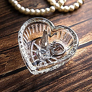 H&D Crystal Ring Holder Dish