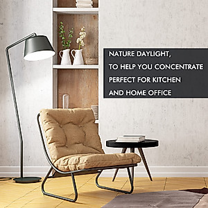 Rechargeable Light Bulbs, Back Up Battery Light Bulbs, 15W 80W Equivalent 6000K 1200mAh Battery Operated Light Bulb for Power Outage Hurricane, Emergency Lights for Home Power Failure, Pack of 4