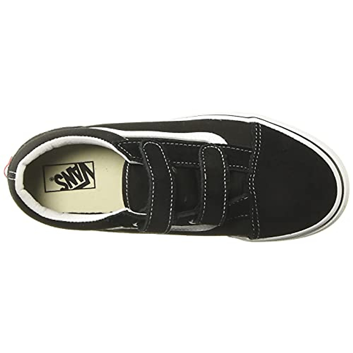 Vans Old Skool V Junior/Big Kids/Youth Shoes Black/White VN0A4UI16BT 4