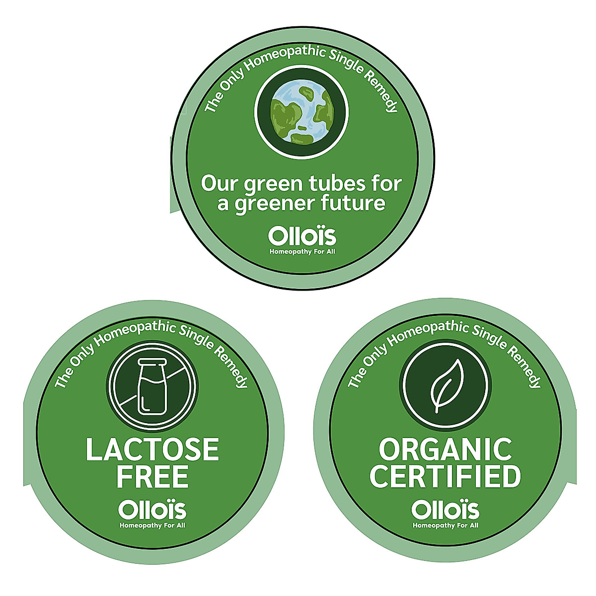 OLLOIS Ruta Graveolens 30c, Organic, Lactose-Free Homeopathic Medicine, 80 Pellets (Pack of 1)