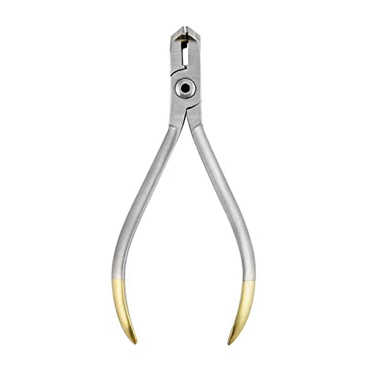 QWORK Distal End Cut Plier, Orthodontic Cutter Dental Surgical Instrument Tool for Fixed and Cutting Hard and Soft Wire,Braces Removal Tools Dentist Extraction Kits