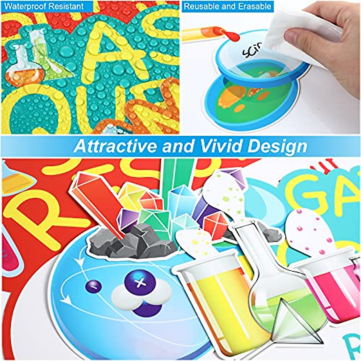 Science Bulletin Board Set - 25 Pieces for Education & Parties