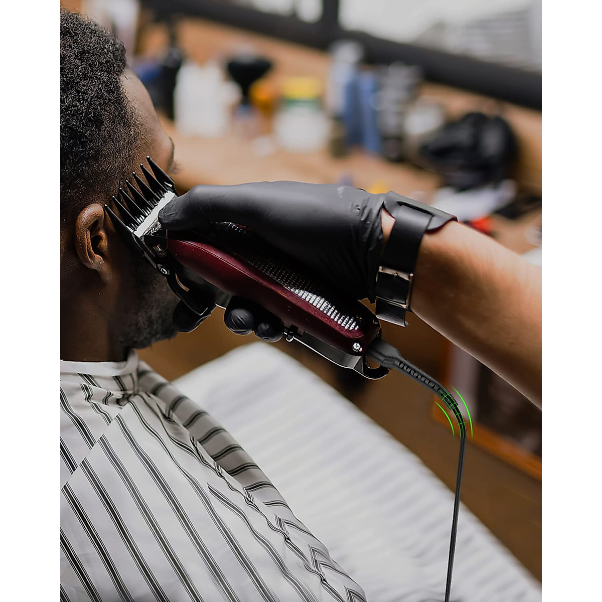 Replacement for Wahl Magic Clipper Cordless Charger Cord, 4V Clip Charger Compatible with Wahl 8164/8591/ 8148/8504, 5-Star Magic Clip Cordless Trimmer, 1919 100 Year Hair Clipper