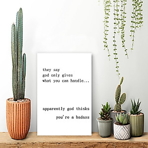 YiKaLus Funny Encouragement Card for Friends, Great Inspirational Card for Women Men, Unique Motivational Gifts for Boyfriend Girlfriend