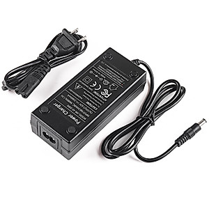 42V 2A Charger 1 Prong for 36V Lithium Ebike Escooter Compatible with Gotrax and All Brands' Electric Bike Scooter 5.5mm Plug