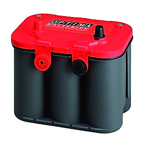 OPTIMA Batteries High Performance 34/78 RedTop Sealed AGM Car, Truck, and SUV Starting Battery, 800 CCA, Dual SAE and GM Terminals, Maintenance Free, Versitile Mounting