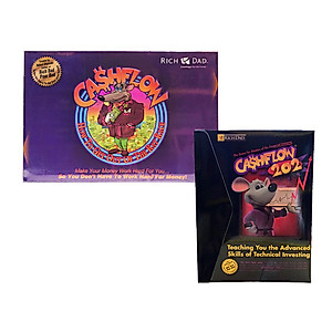 CASHFLOW 101 & CASHFLOW 202 INVESTMENT BOARD GAME - BY ROBERT KIYOSAKI FROM RICH DAD POOR DAD