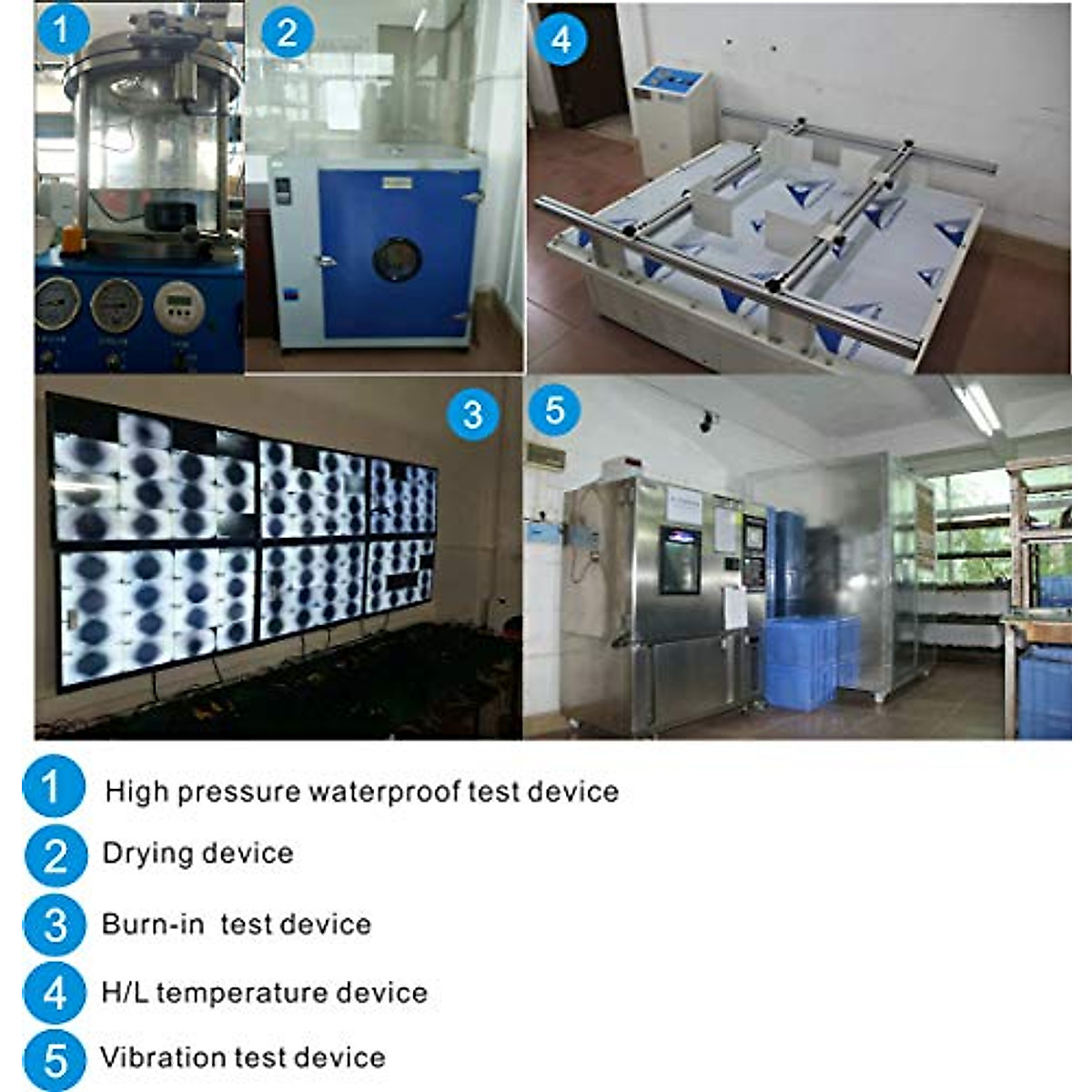 AHD 720P 7" Reverse Rear View Backup Camera System Mirror, Camera with Night Vision Waterproof IP69K Vibration-Proof 10G for Tractor/Truck/RV/Bus/Motorhome/Excavator/Caravan/Skid Steer/Harvester