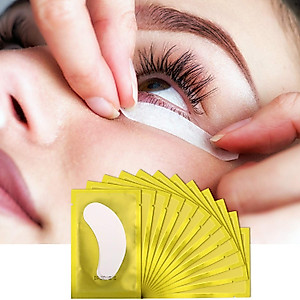 44pcs Eyelash Perming Curler Shield Pads Kit, 12 Pair 6 Sizes Lash Lift Pads Silicone 12 Pack Eye Gel Pad Patches with 2 Pieces Y Shape Brushes and 3 Pair Lash Lift Rods Pads for Eyelash Lifting