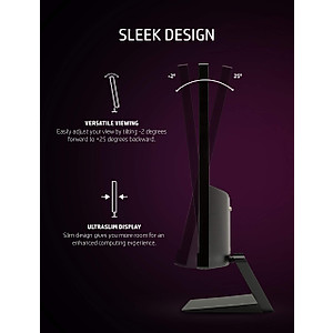 HP Pavilion 22CWA 21.5 IPS LED Monitor 1920x1080 Full HD HDMI VGA (Renewed)