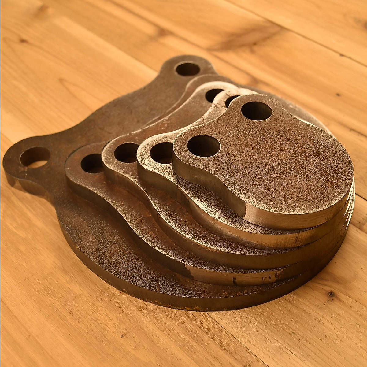 1/2" Thick AR500 Steel Shooting Targets 3" 4" 5" 6" 8" Gong Set