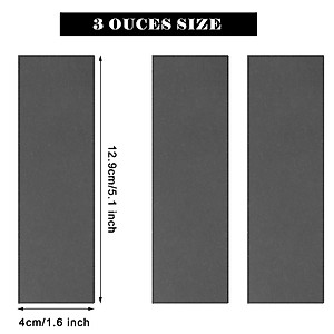 3 Pieces Stick-on Flexible Tape Weights in 2.85 oz Derby Weights Compatible with Pinewood Derby Car Race