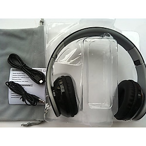 Best Audio Performance-Over-Ear- HiFi Bluetooth 4.0 Headphones Headset for Apple iPhone 5s/5c/5/4s/4/3; iPAD Series/iPod/iTouch/Apple MAC and All Tablet-Beyution@ Black Color