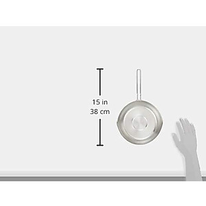 Endoshoji TKG AYK52024 Single-Handled Pot, Snow Flat Pot, 9.4 inches (24 cm), Stainless Steel, Rust Resistant, Durable, Hygienic, Induction Compatible, Inner Diameter x Depth 9.2 inches (234 mm) x