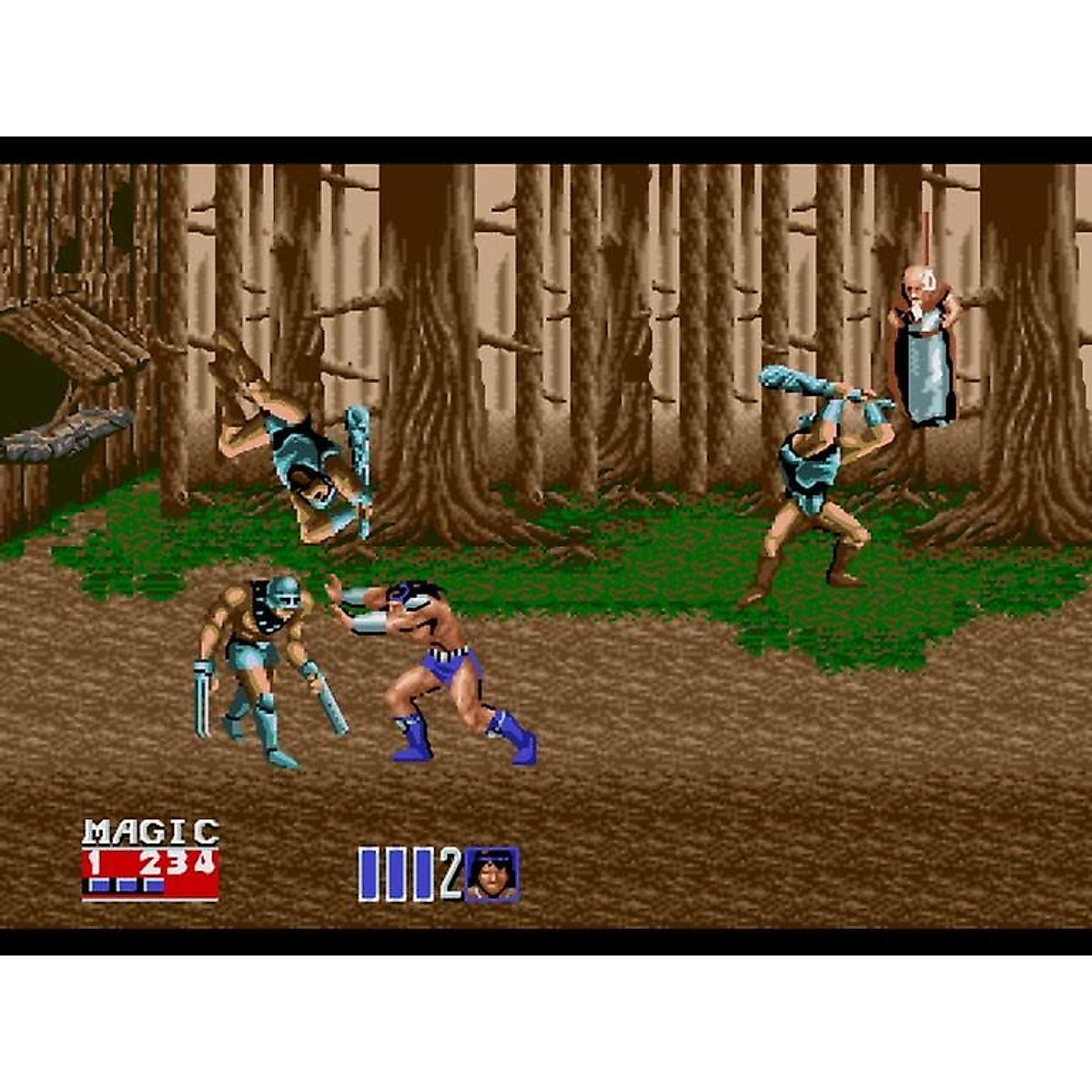 Golden Axe II (Sega Genesis / Mega Drive) – Reproduction Video Game Cartridge