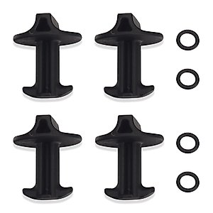 MWEDP 4-Pack 92210-1730 Air Filter Cover Lock with O-rings Compatible with Kawasaki FS691V FS651V FS730V FS541V FS600V FT691V FT730V Lawn Mowers